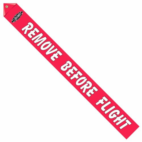 Luscombe Logo Remove Before Flight Streamer – Rag Bag Aero Works